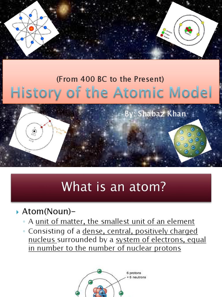 History of Atomic Theory Explained | PDF | Atoms | Electron