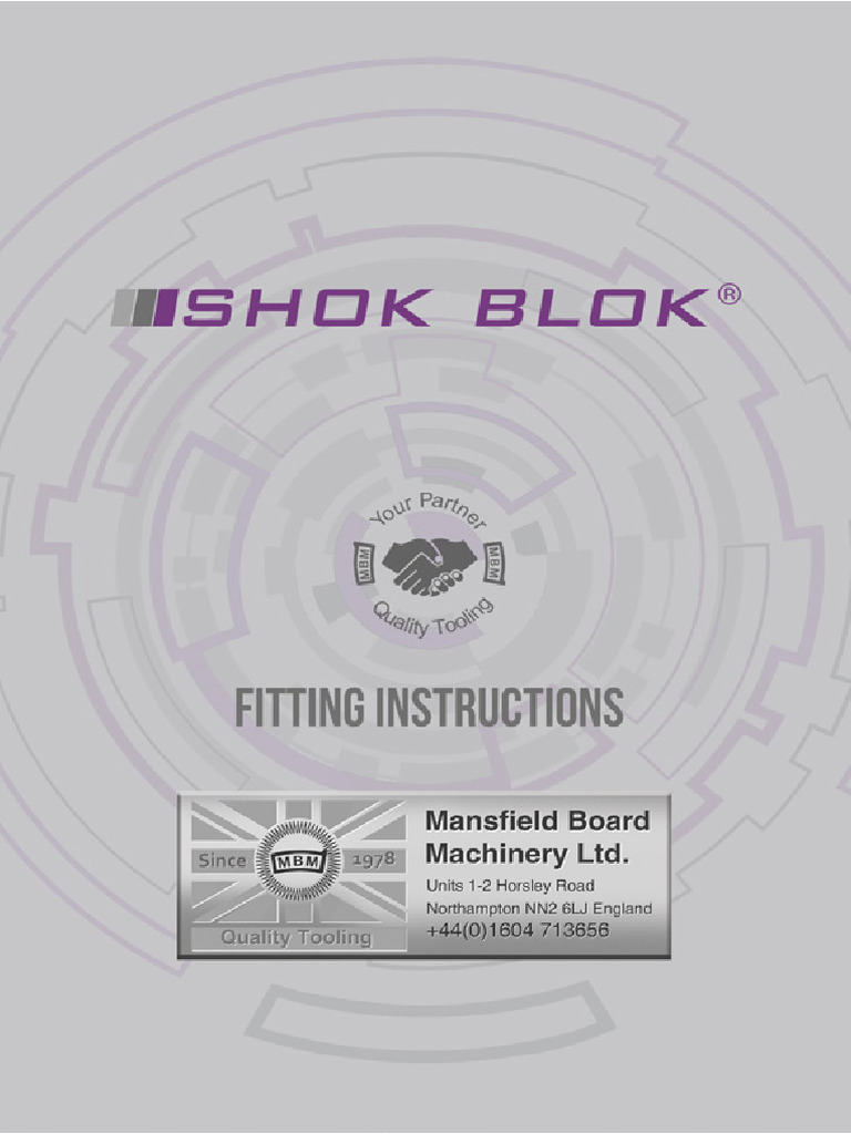 Shokblok Blade Specifications Guide | PDF