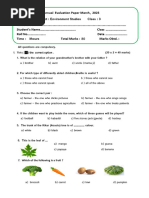 Nsu Sample Question Sample Question Paper | PDF