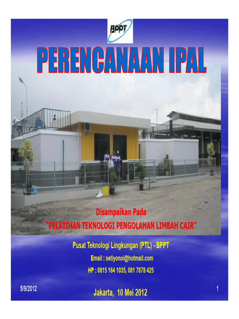 Perencanaan IPAL | PDF