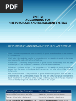 Accounting Entries For Hire Purchase | PDF | Payments | Depreciation