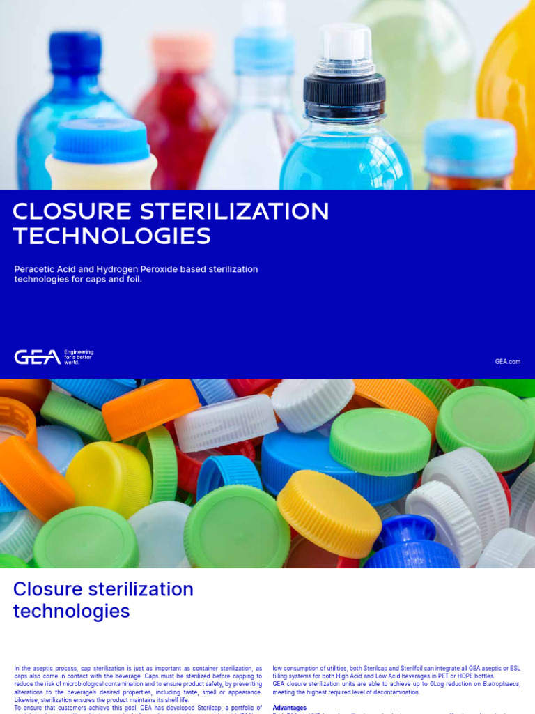 GEA Procomac Closure Sterilization Kits | PDF | Sterilization ...