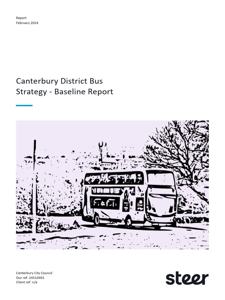 Bus Strategy Appendix B - Baseline Report | PDF | Transport | Public ...