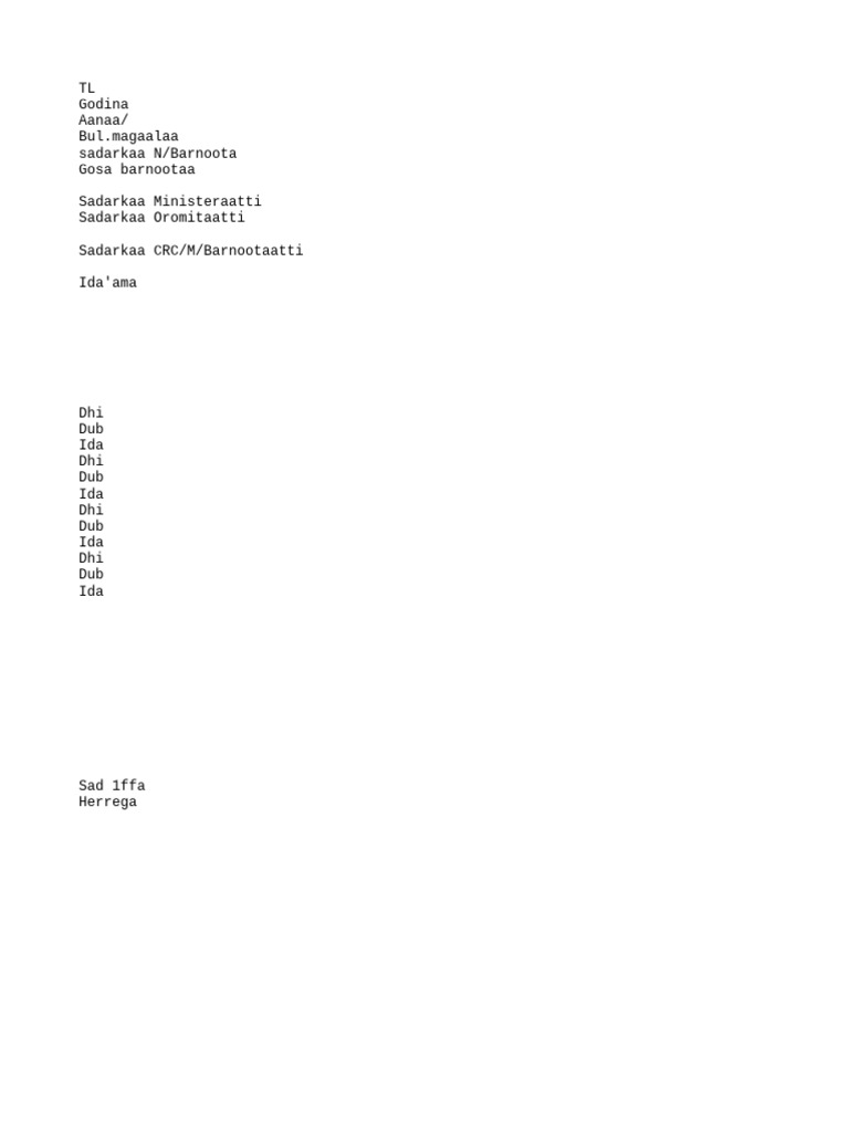 Ragaa Hoganttootaa | PDF