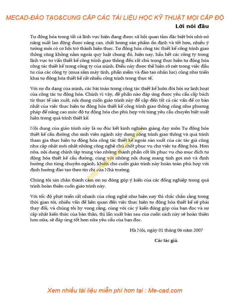 Giao Trinh Tu Dong Hoa Thiet Ke Co Khi | PDF