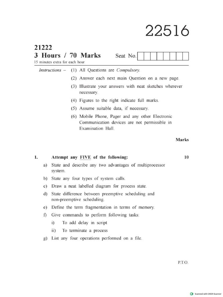 2022 Summer Question Paper (Msbte Study Resources) | PDF