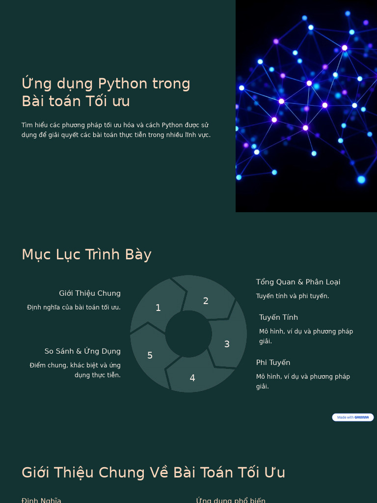 Ung Dung Python Trong Bai Toan Toi Uu | PDF