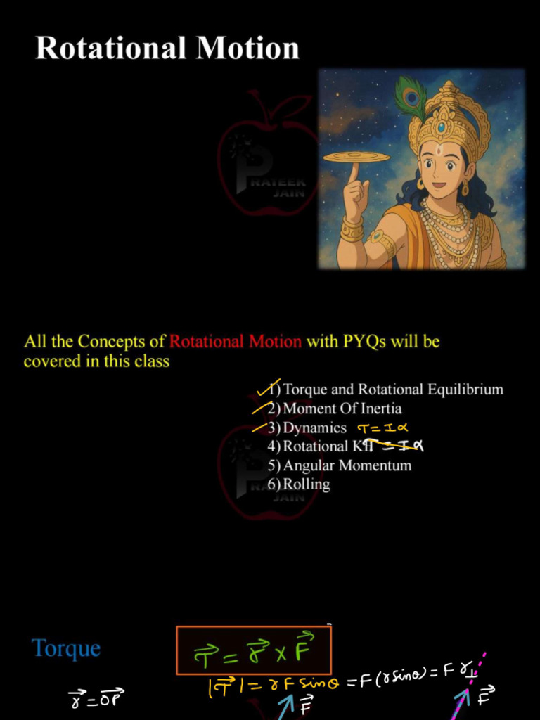 Rotational Motion Notes | PDF