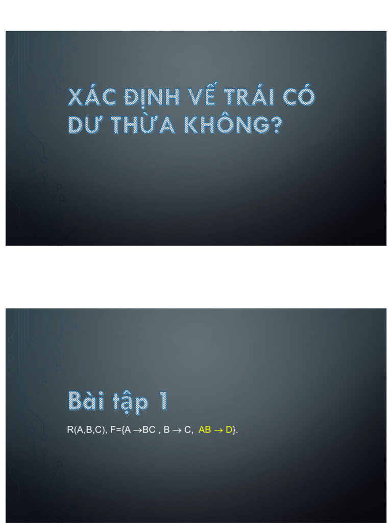Huong Dan Giai Bai Tap Tim Phu Toi Thieu | PDF
