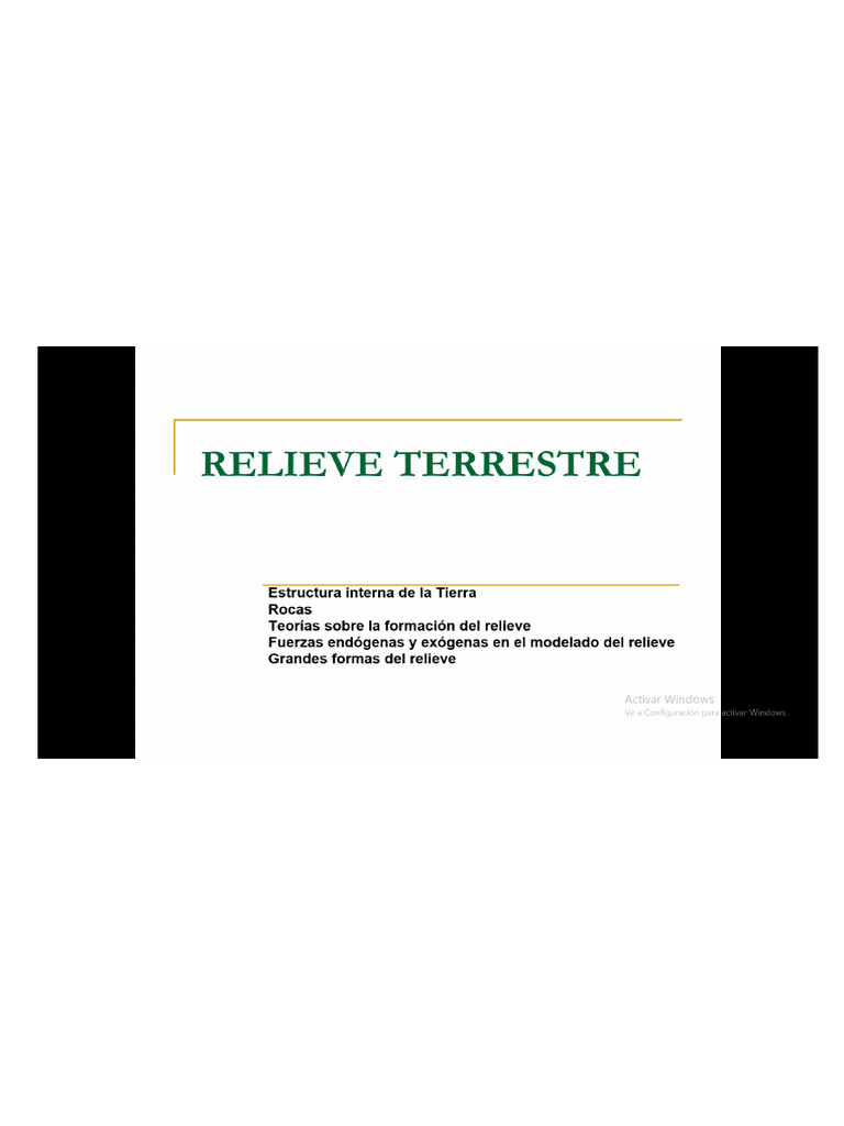 Relieve Terrestre | PDF