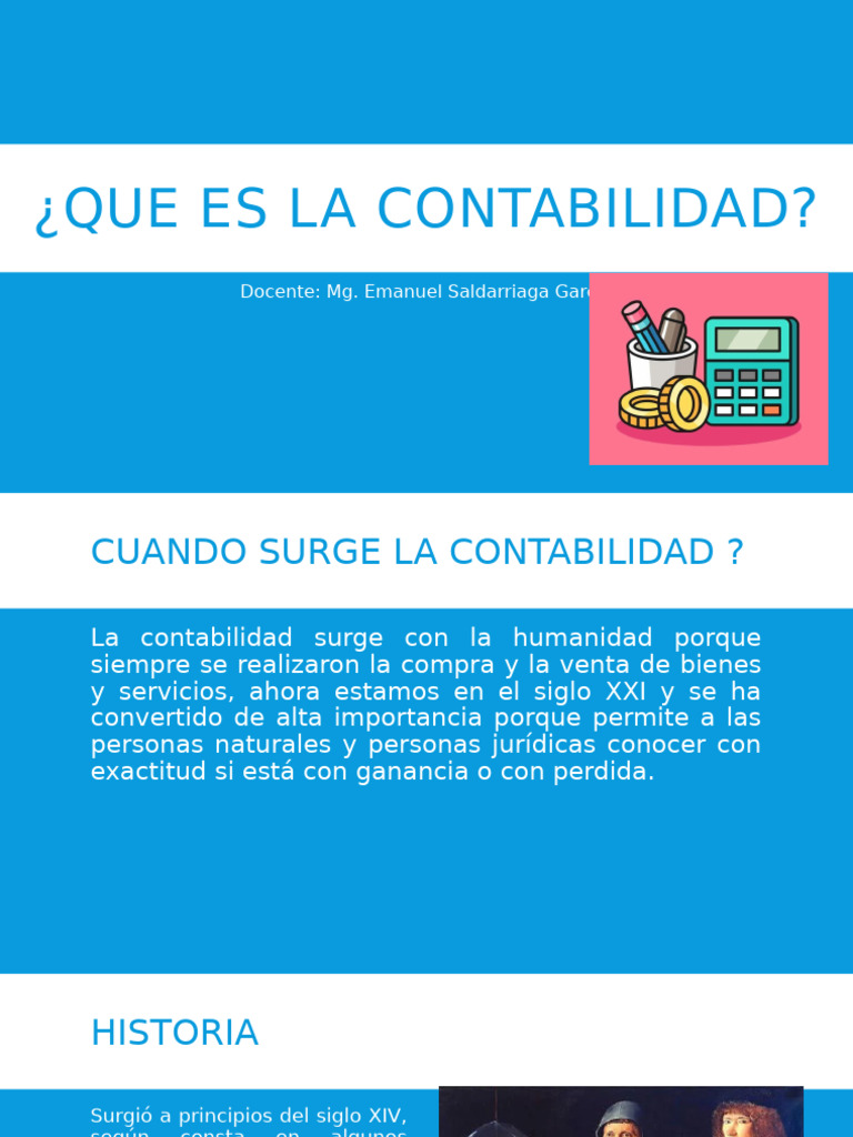 Que Es La Contabilidad Clase 01 | PDF | Contabilidad | Business