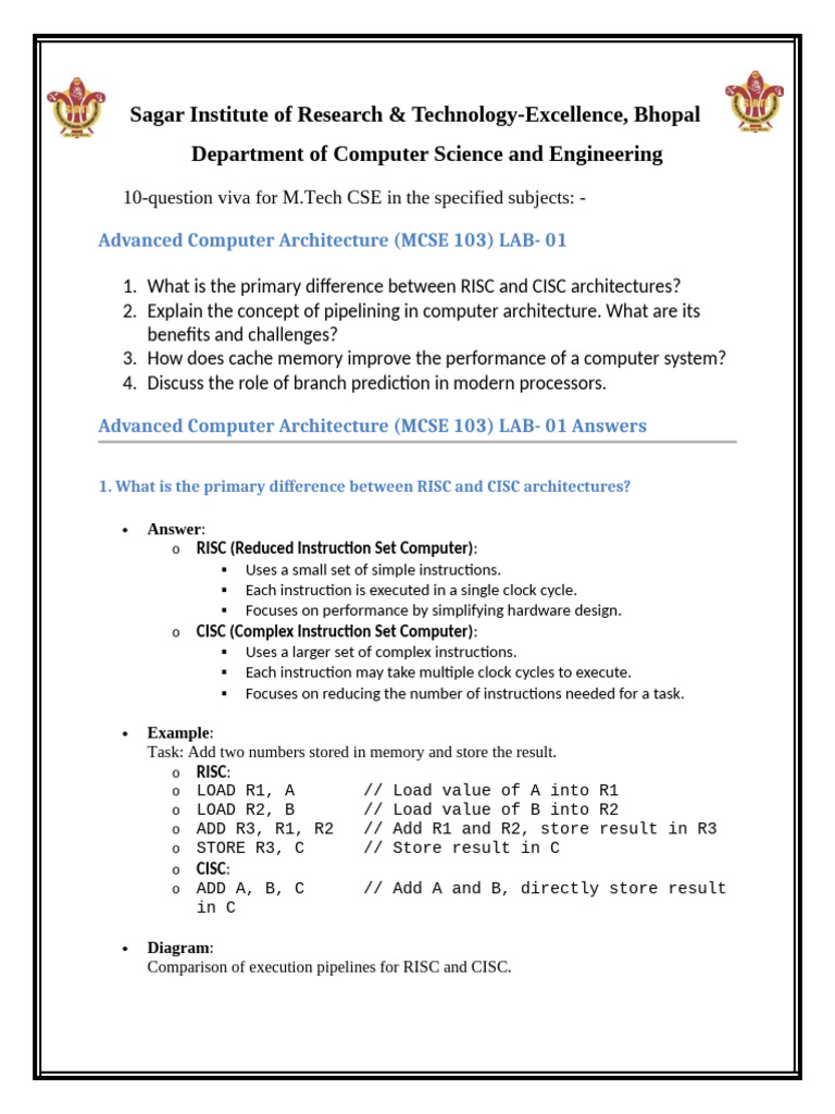 M.Tech CSE Viva Questions and Answers | PDF | Transmission Control ...