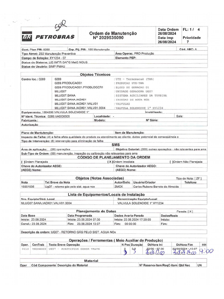 Check Valv Ug07 | PDF