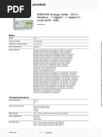 PM5350 Power Monitor Datasheet | PDF | Ac Power | Power (Physics)