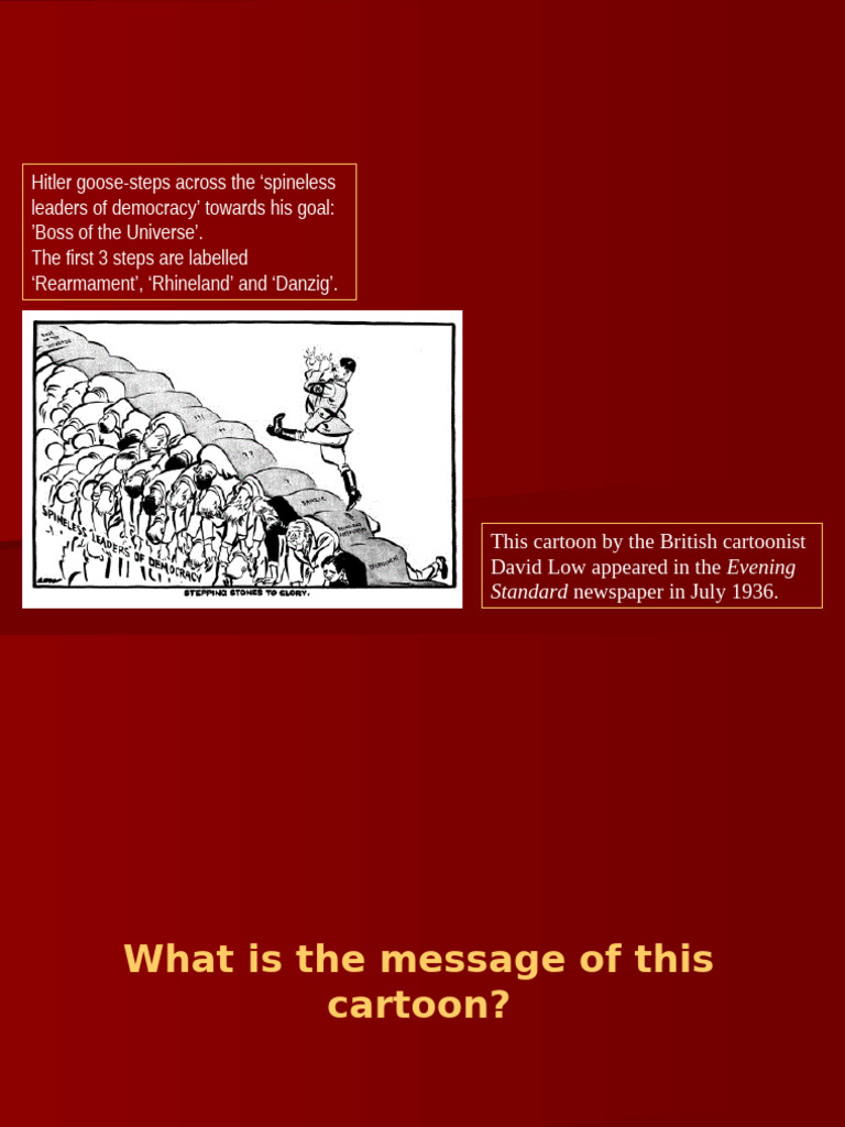 Road To WWII Presentation | PDF | Nazi Germany | World War II