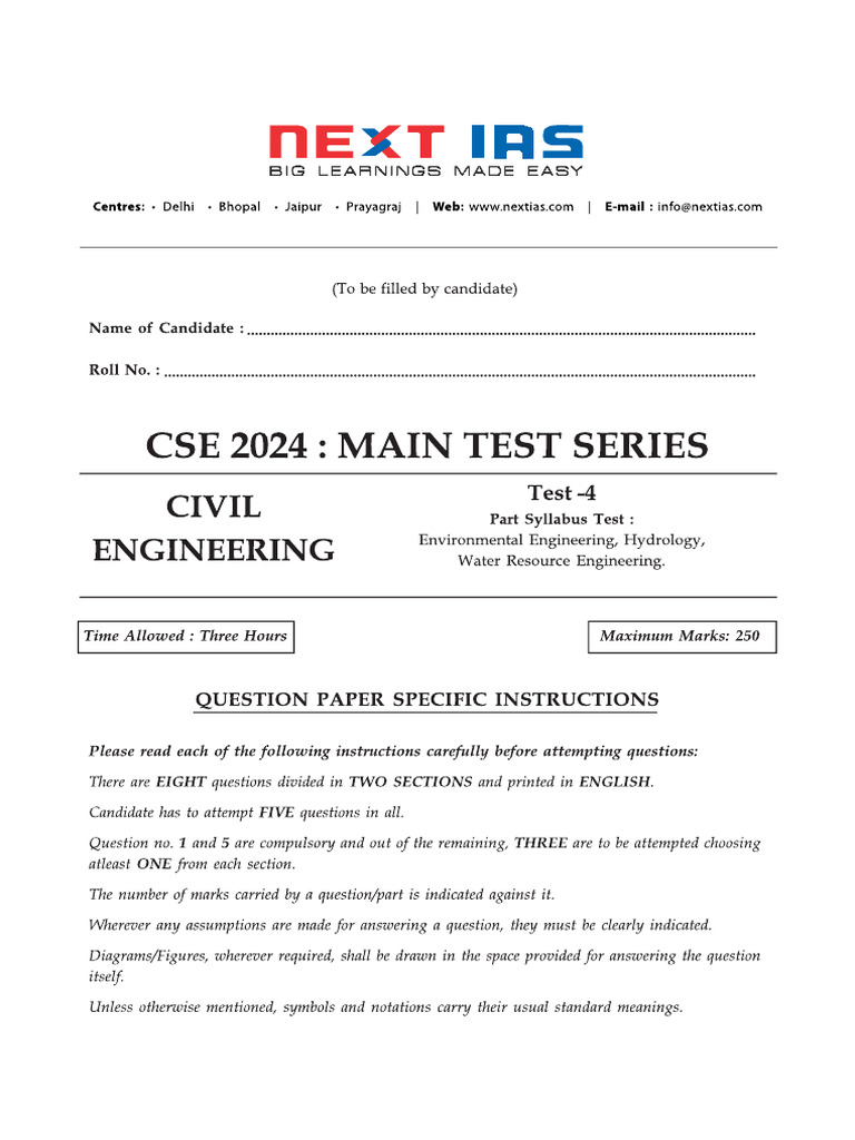 Civil004 Paper | PDF