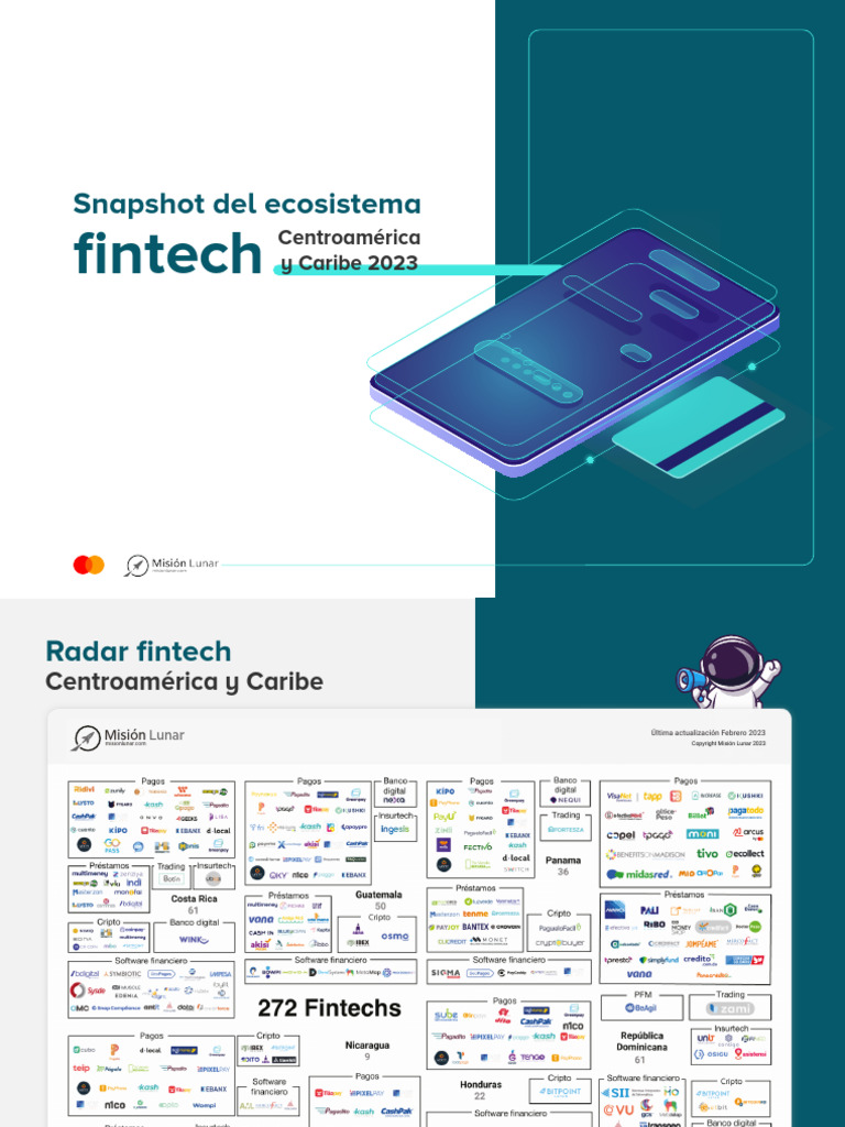Snapshot Del Ecosistema Fintech Centroamérica y Caribe 2023 | PDF | Centroamérica | Business