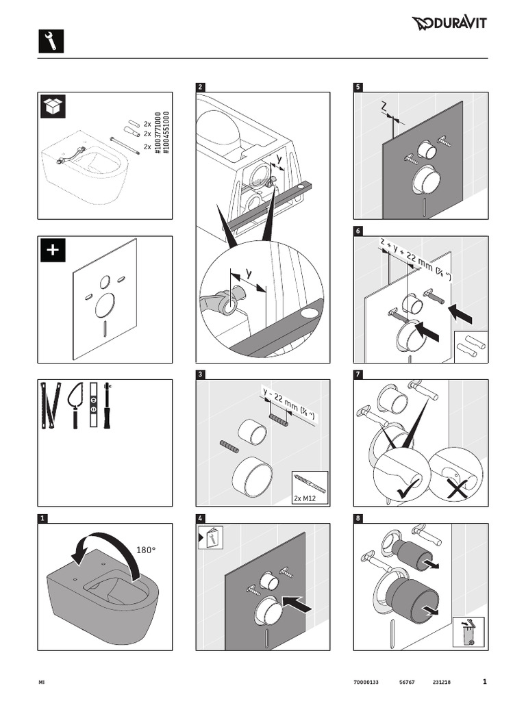 Bacia Susp D-Neo Duravit - Duravit - Mi - 1994805 | PDF