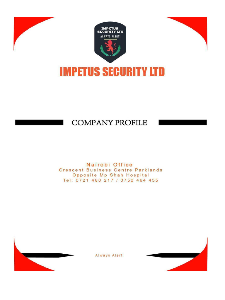 IMPETUS COMPANY PROFILE - Docx ED | PDF | Police