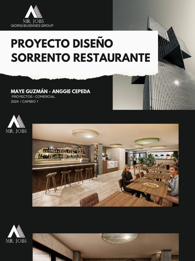 Presentación de Proyecto Sorrento | PDF