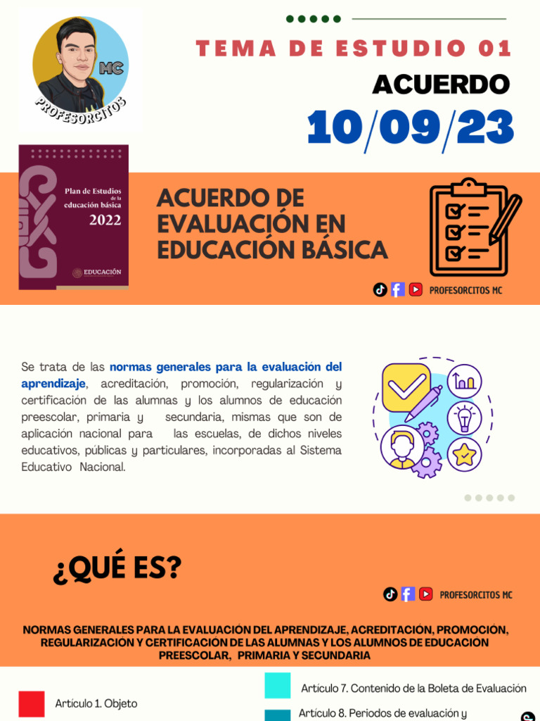 Acuerdo 10-09-23 Profesorcitos | PDF