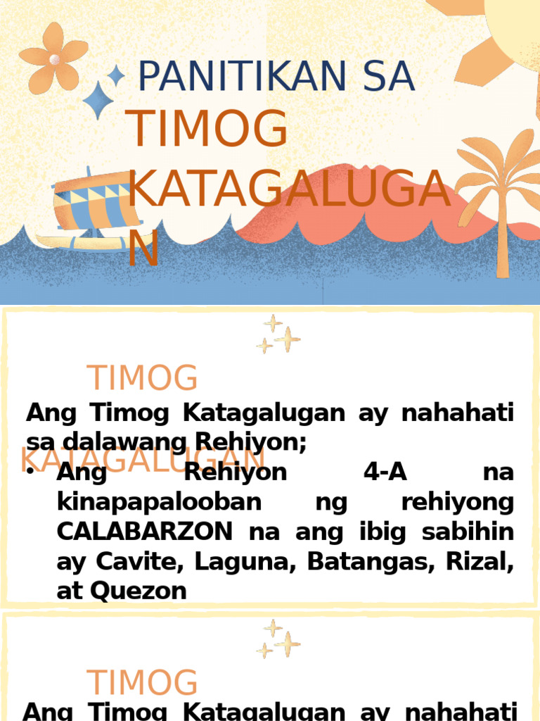 Panitikan Sa Timog Katagalugan Ni Maricar | PDF