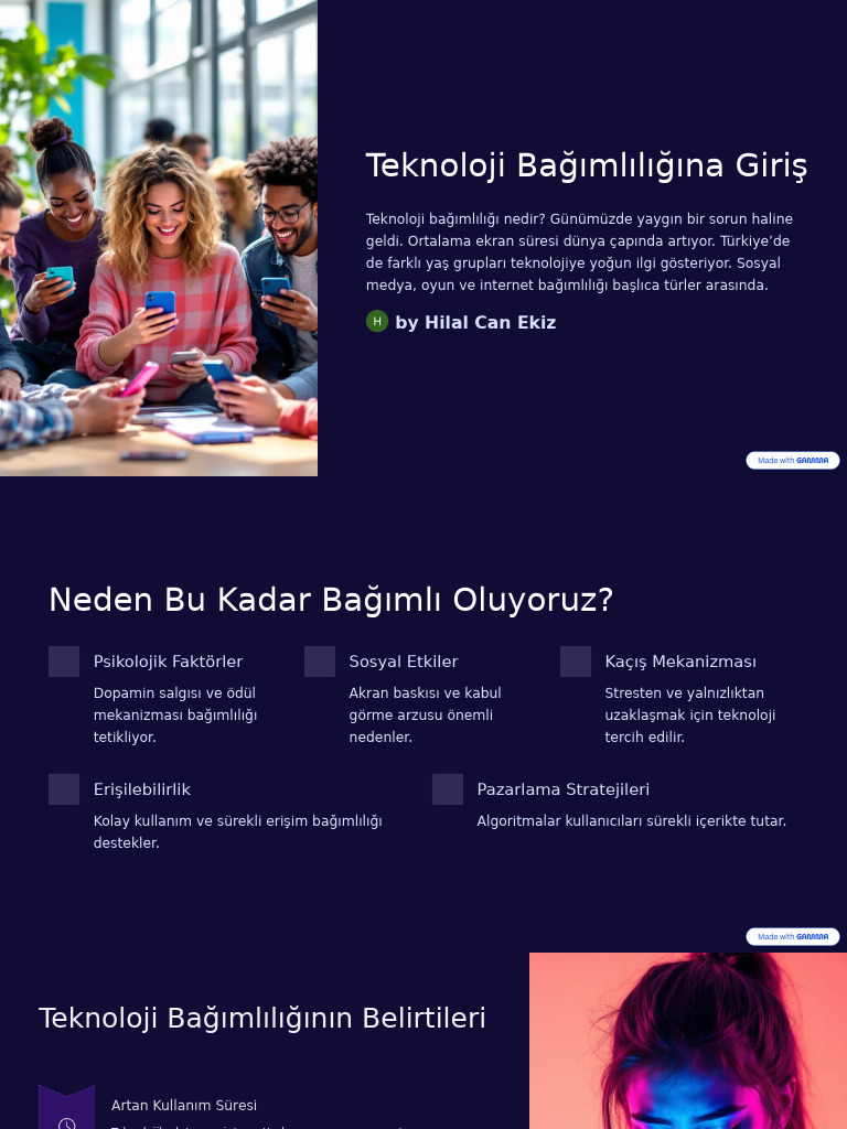 Teknoloji Bagimliligina Giris | PDF