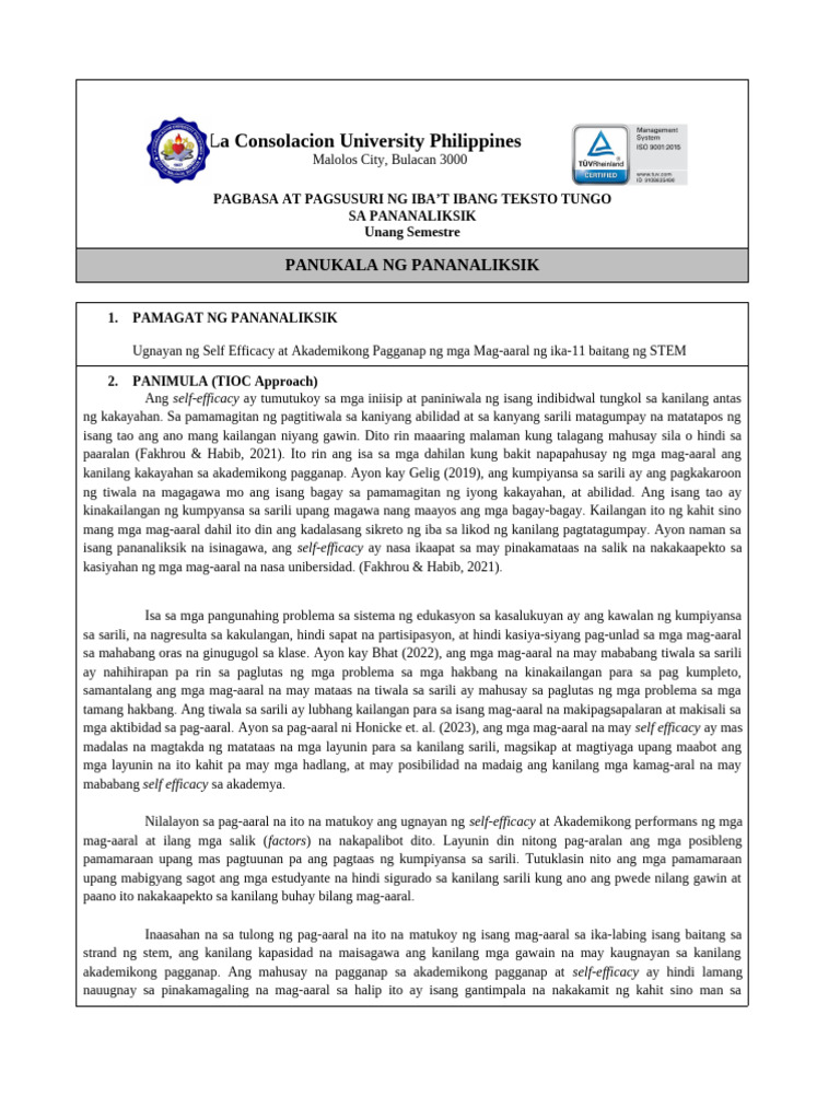 Introduksyon Ikatlong Pangkat | PDF