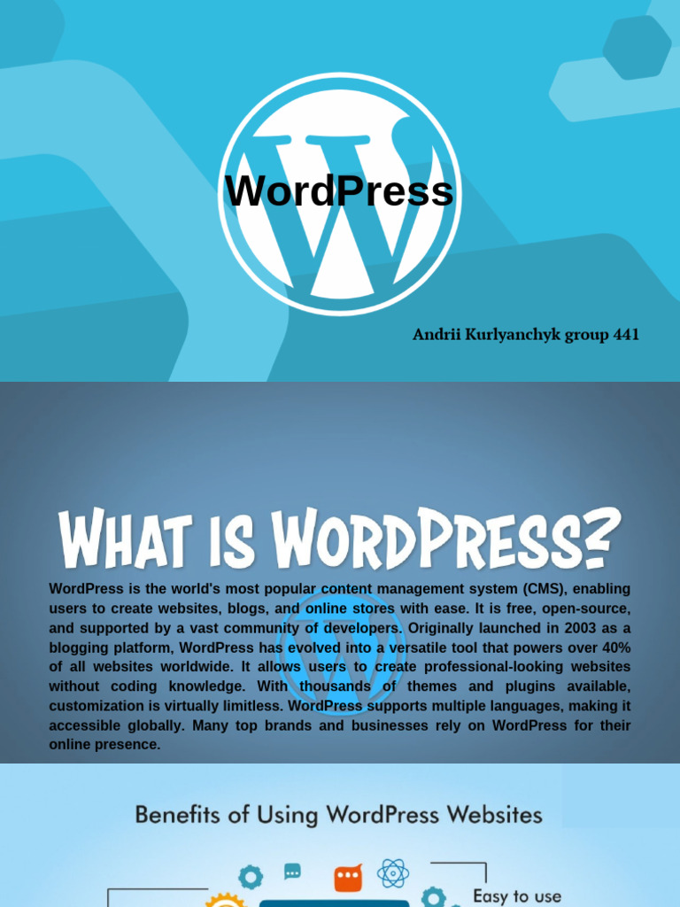WordPress: The Leading CMS Explained | PDF