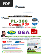 PL-300 Exam Power BI Sample Questions | PDF