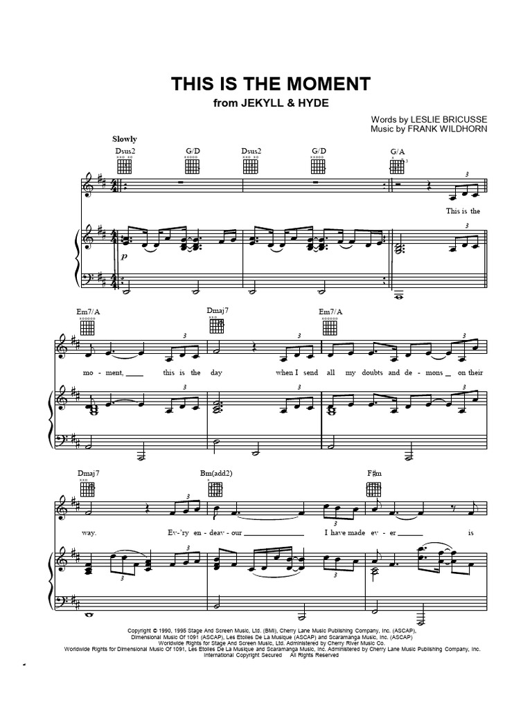 Dies Ist Die Stunde D-Dur | PDF