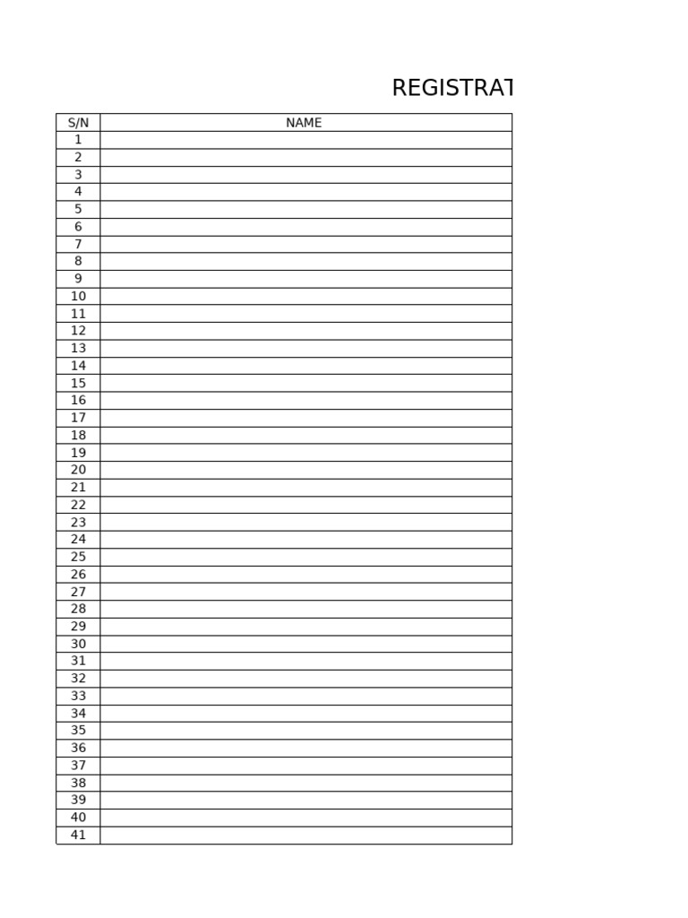 Registration Form C | PDF