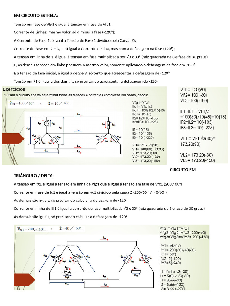 Trifasico Eletro P2 | PDF