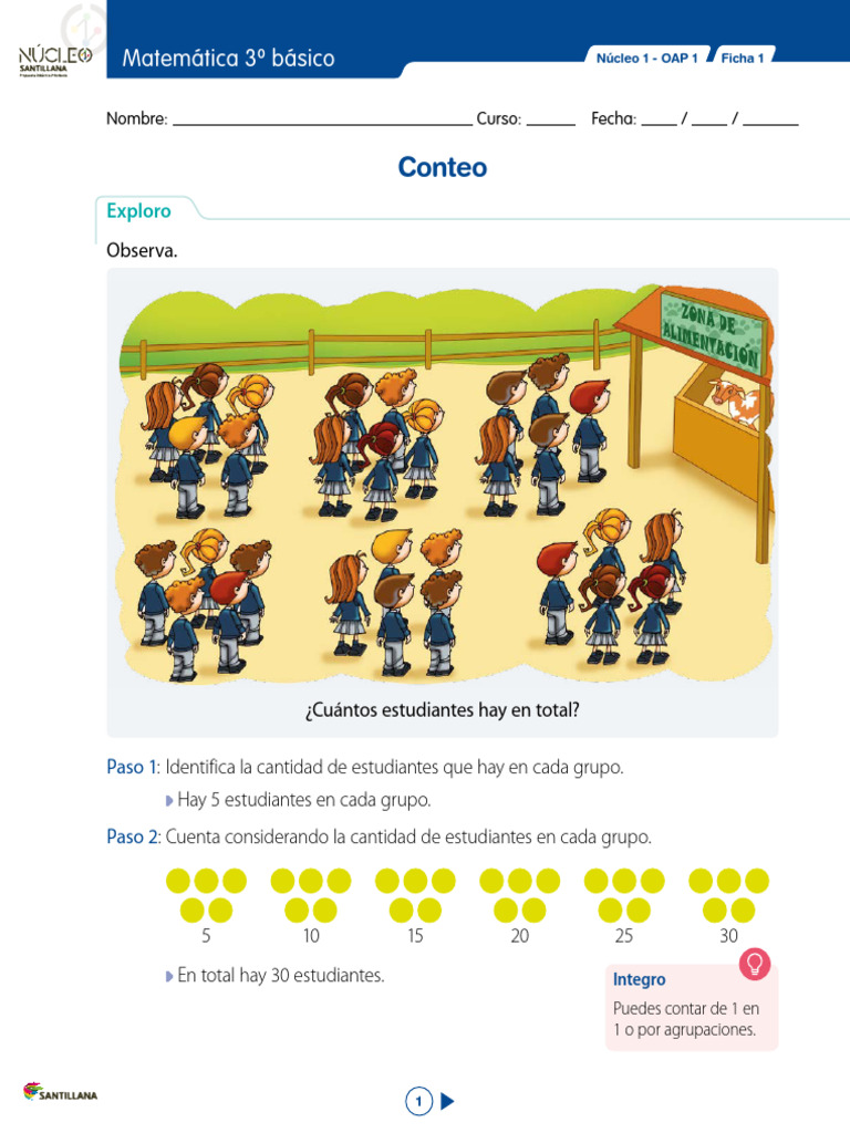 Matematica Conteo | PDF