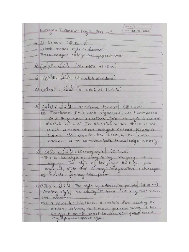 Balaagah Day2 Session1 | PDF