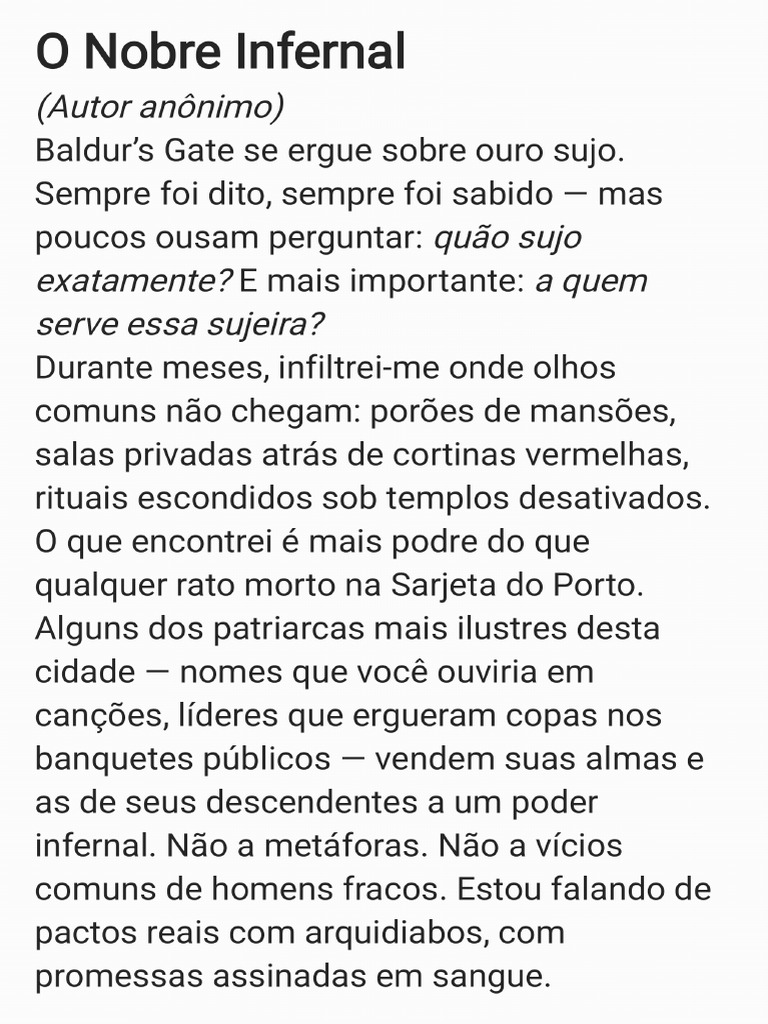 O Nobre Infernal - 250429 - 181637 | PDF