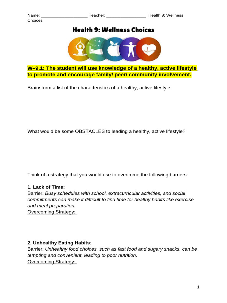 Health 9: Strategies for Wellness Choices | PDF | Risk | Safety