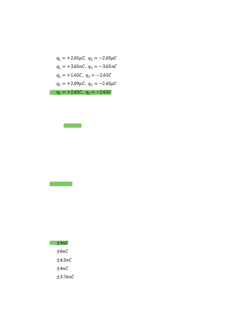 Phy 102 Tutorial Questions PDF - 230601 - 115744 | PDF | Electric ...