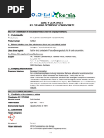 Dettol Surface Cleaner Safety Data Sheet | PDF | Occupational Safety ...