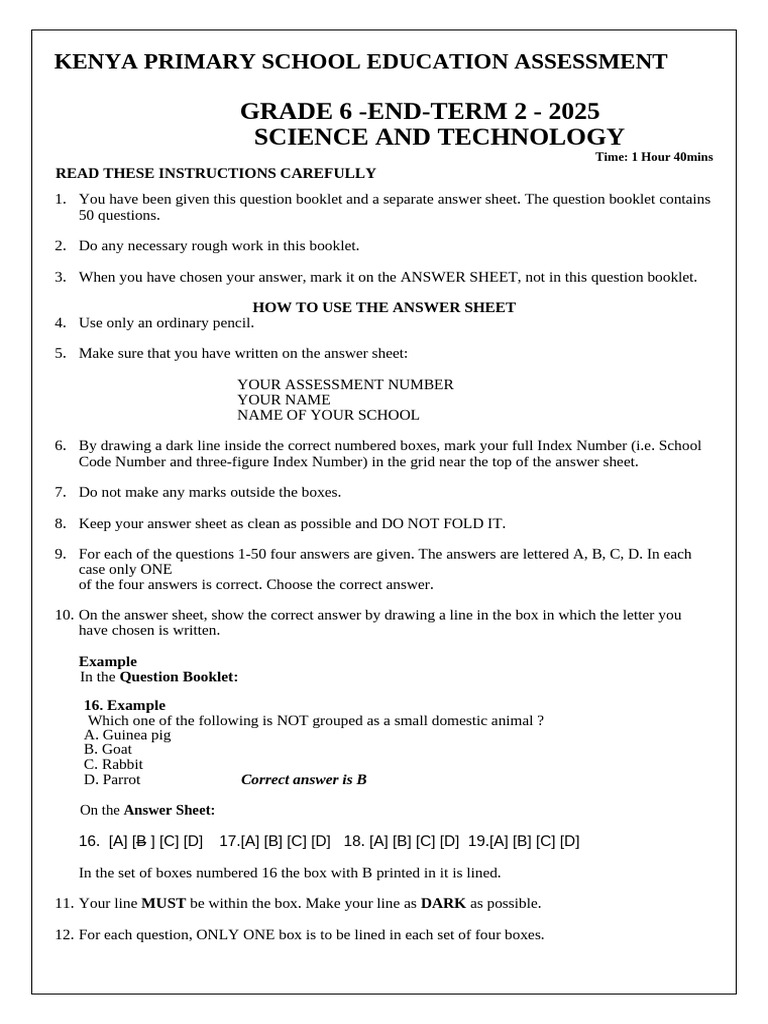 Grade 6 Science and Technology | PDF | Water | Soil