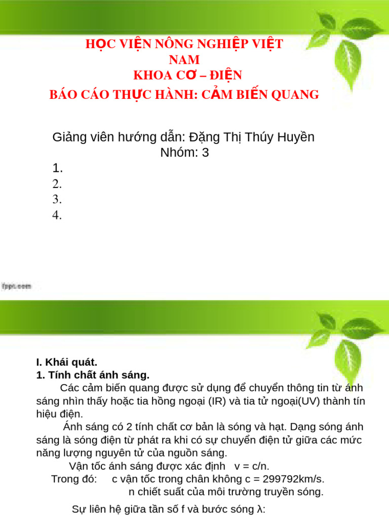 (123doc) Bao Cao Thuc Hanh Cam Bien Quang | PDF