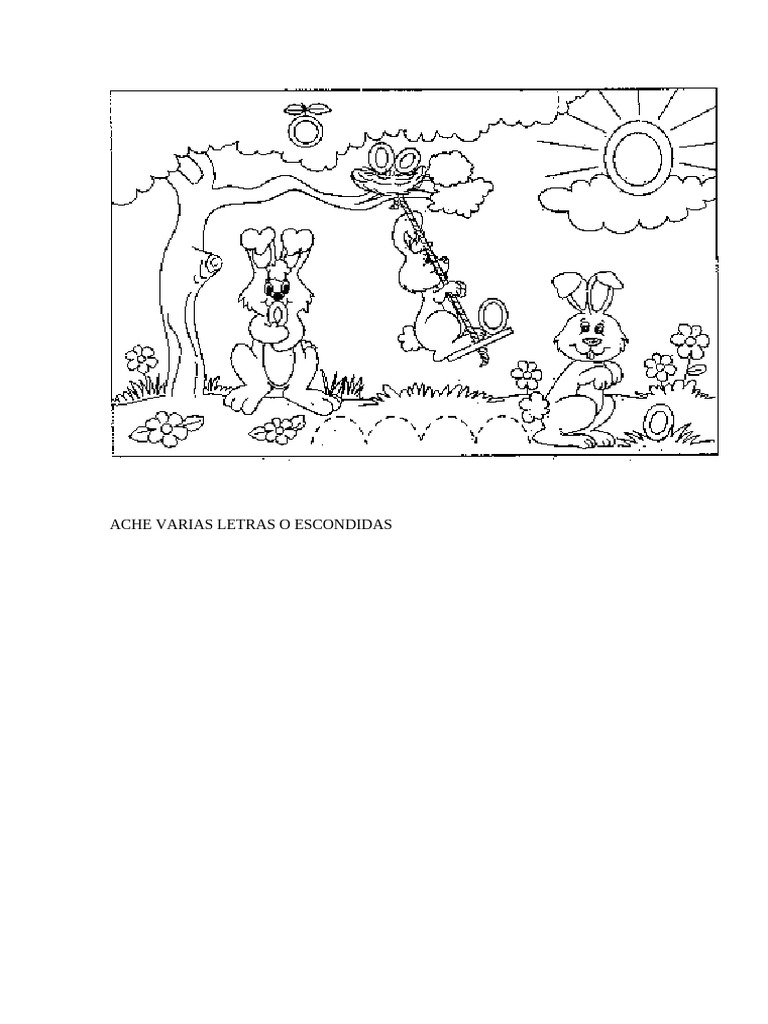 Ache Varias Letras o Escondidas | PDF