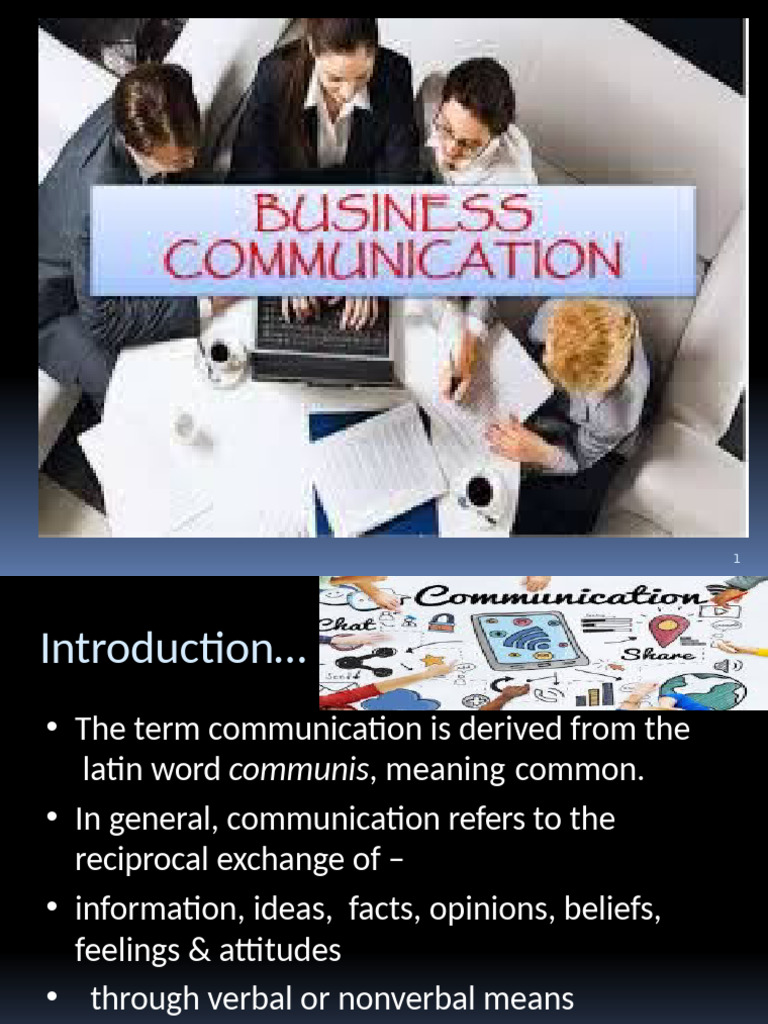 Communication Unit 1 Detail | PDF | Communication | Nonverbal Communication