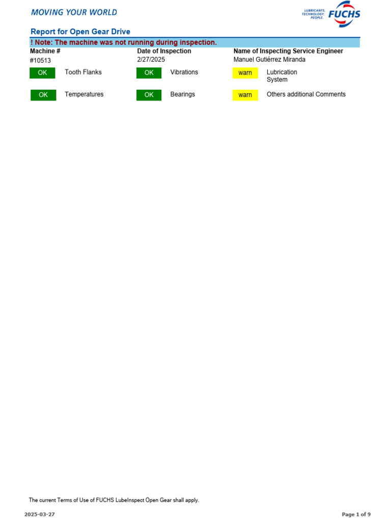 FLI Report | PDF | Ingeniería mecánica | Física Aplicada e Interdisciplinaria