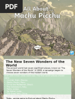 Machu Picchu Quiz | PDF