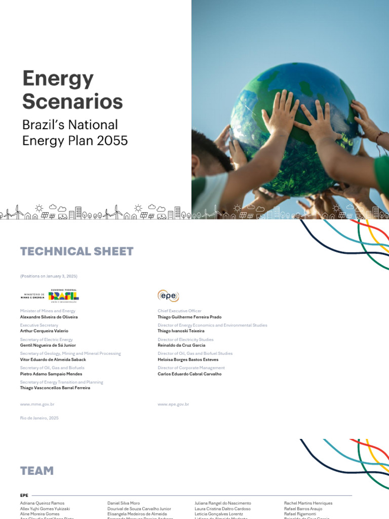 PNE 2055 - Energy Scenarios Report | PDF | Sustainable Energy | Energy ...
