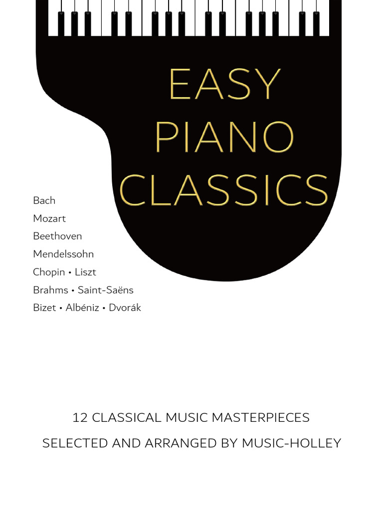 Easy Piano Classics Ebook | PDF | Piano Sonata No. 14 (Beethoven ...