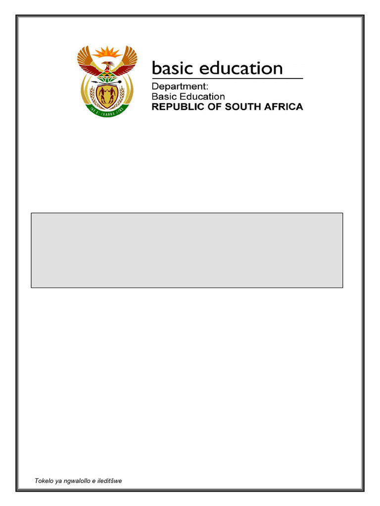 Sepedi HL P2 May-June 2022 MG | PDF