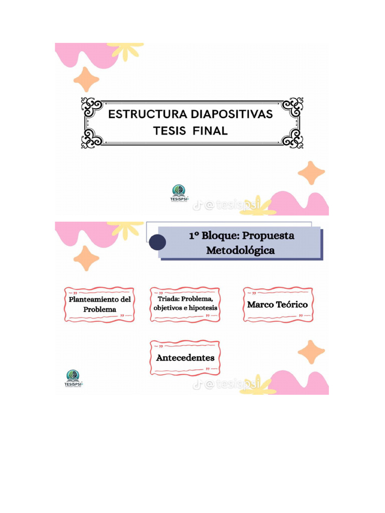 Diapos para Tesis | PDF